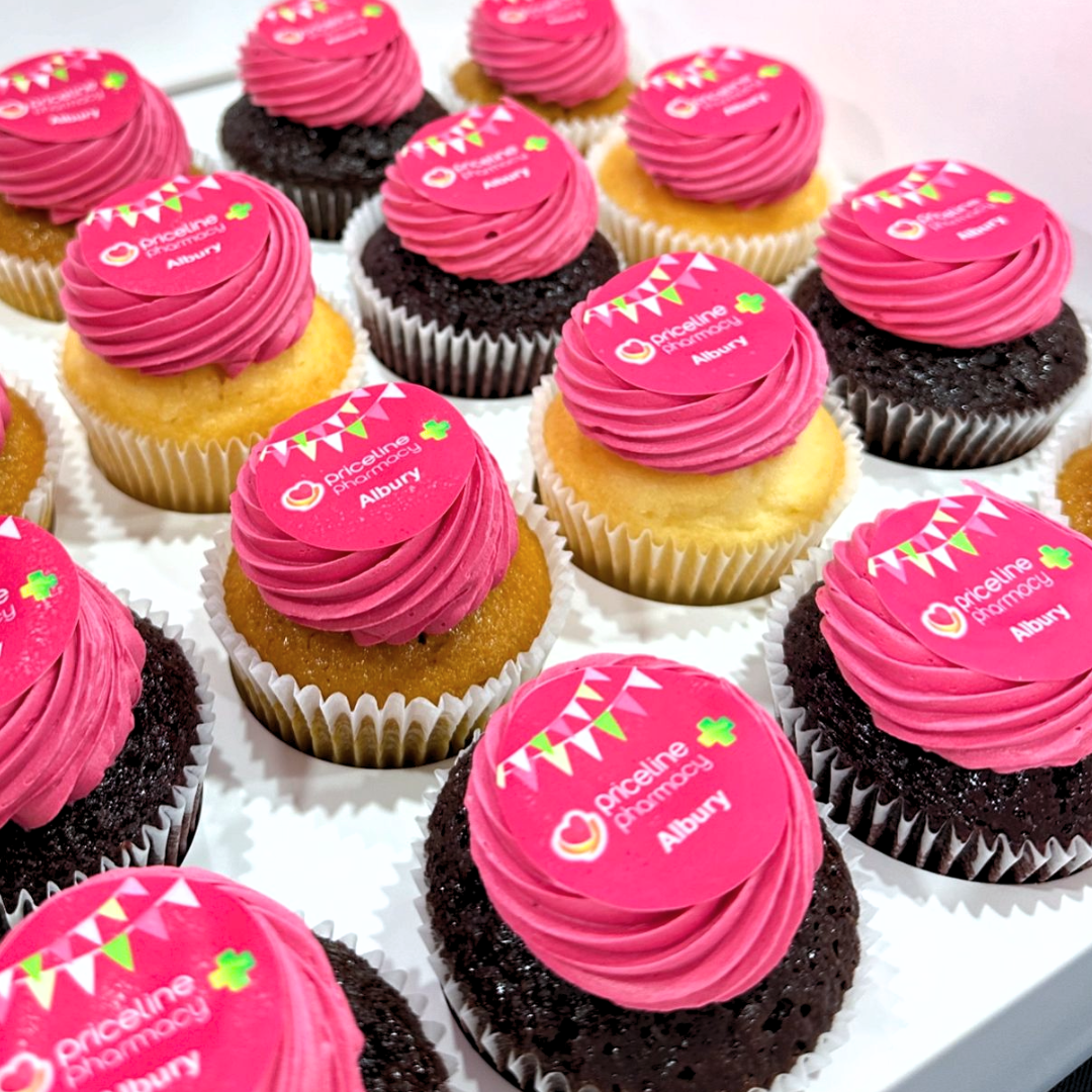 Bulk Theme/Logo Cupcakes – Dash Cakes